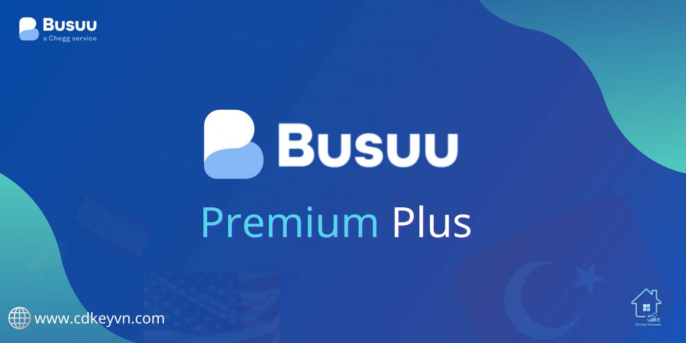 Mua Gói Nâng Cấp Tài Khoản Busuu Premium Plus - CD Key Vietnam