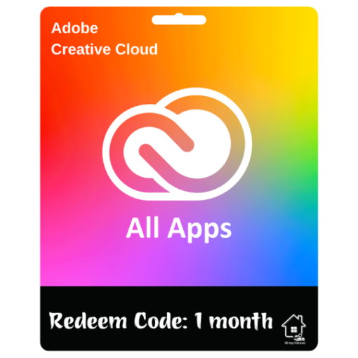 Adobe Creative Cloud All Apps (Redeem Code 1 Tháng) - CD Key Vietnam