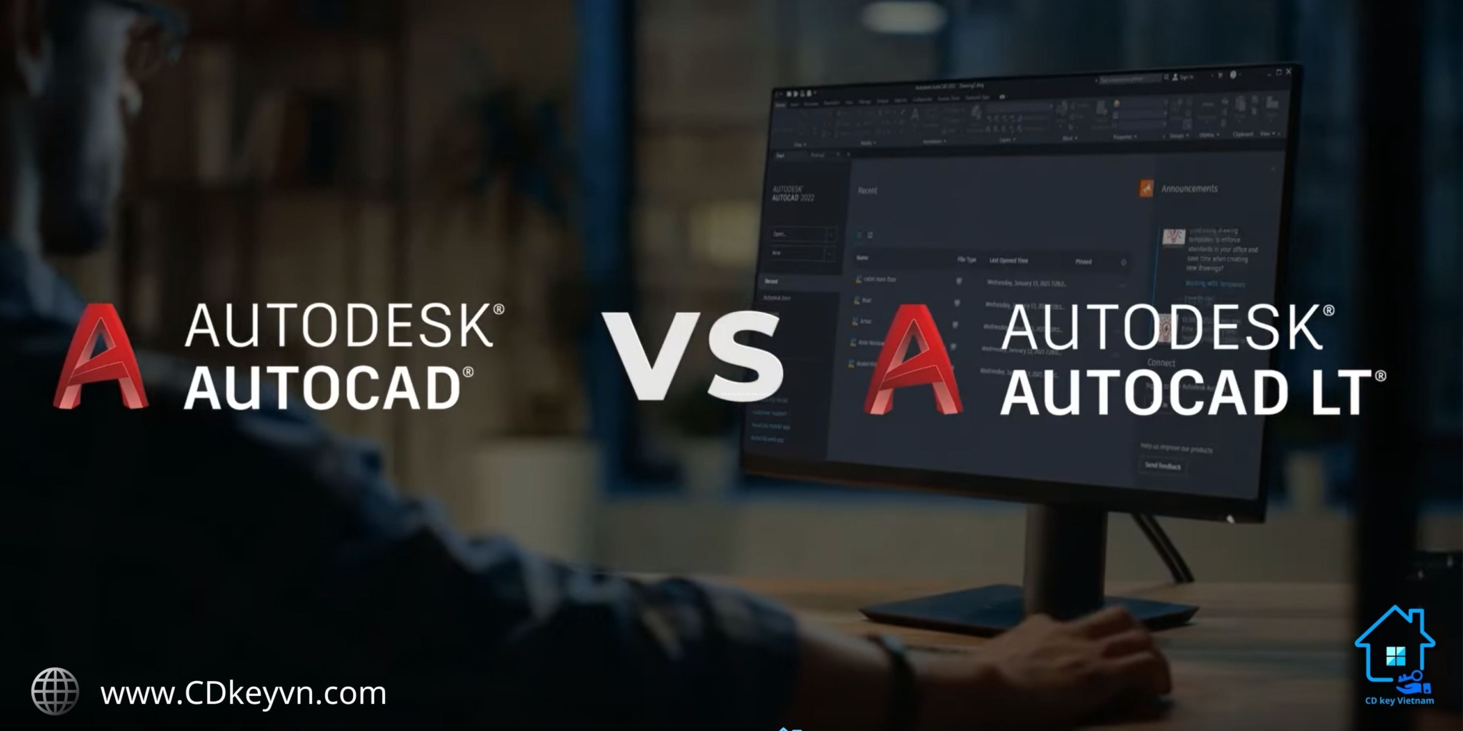 Gói Nâng Cấp AutoCAD LT Bản Quyền - CD Key Vietnam